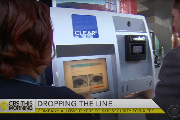 Clear Lets Flyers Skip Airport Lines - Integrated Biometrics