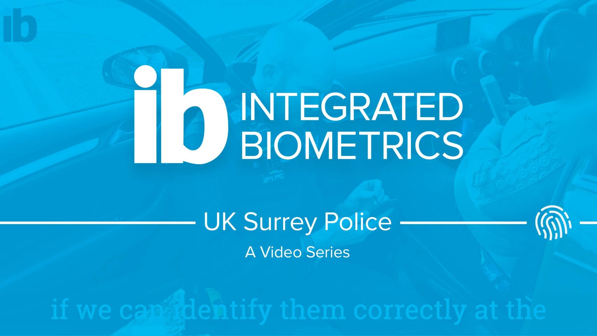 UK Surrey Police Employ Columbo for Daily Identification - Integrated ...